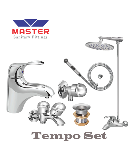 TEMPO SET WITH Wall RAIN SHOWER | Daraz.pk