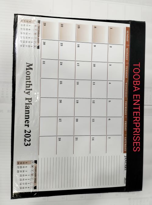 Table Planner 2025 A2 Size | Daraz.pk