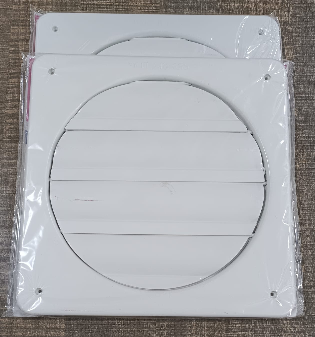 City Klass Exhaust Fan Plastic Shutter White 12 Inch Free Screws and ...