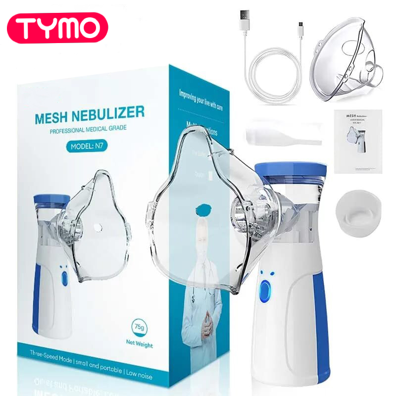 TYMO Mesh Nebulizer Machine For kids and adults, Handheld, Mesh ...