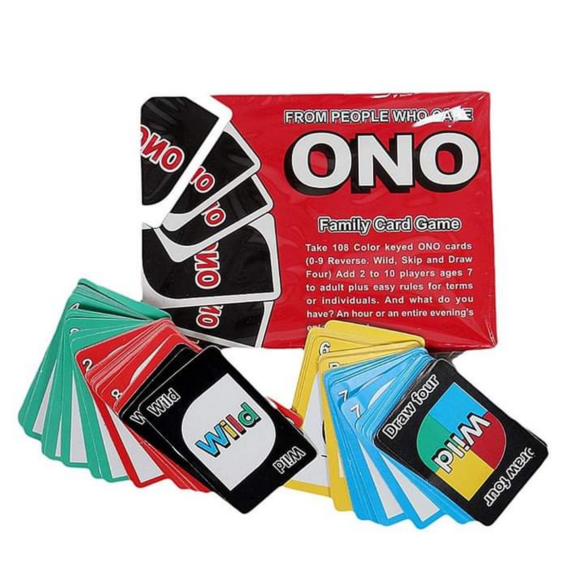 ONO DELUXE Cards/ Family Game / Traditonal Card Game (Kids Toys) | Daraz.pk