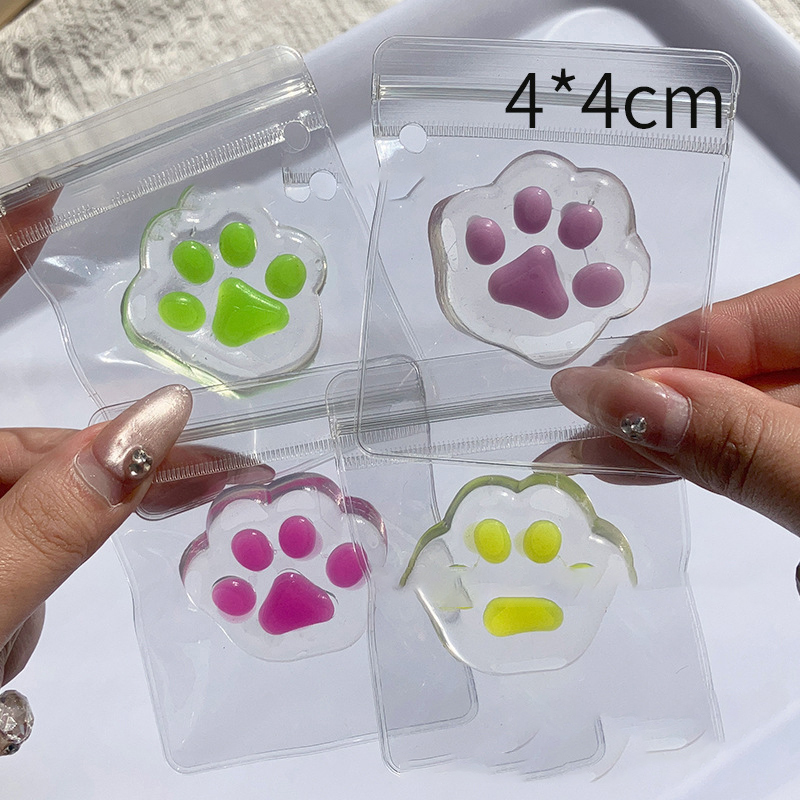 Sticky Cat Paw Squishy Toys Stress Relief Relief Relax Toys Giant Paw ...