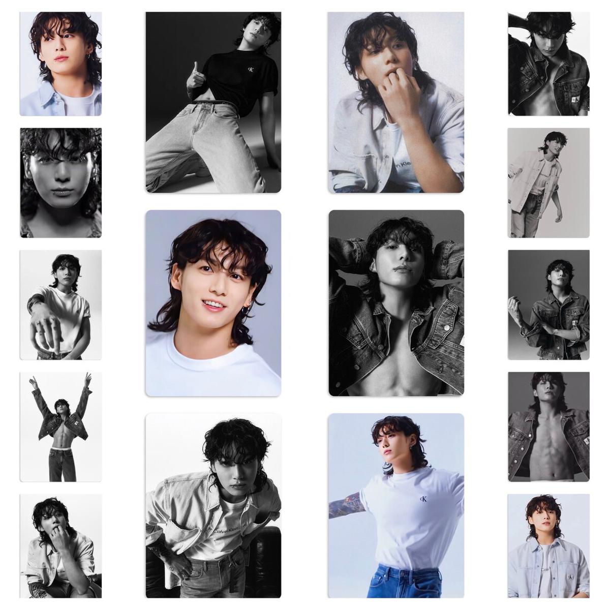 Customized 98 BTS Mini Photo Cards with Rounded Corners Photocards Fit ...