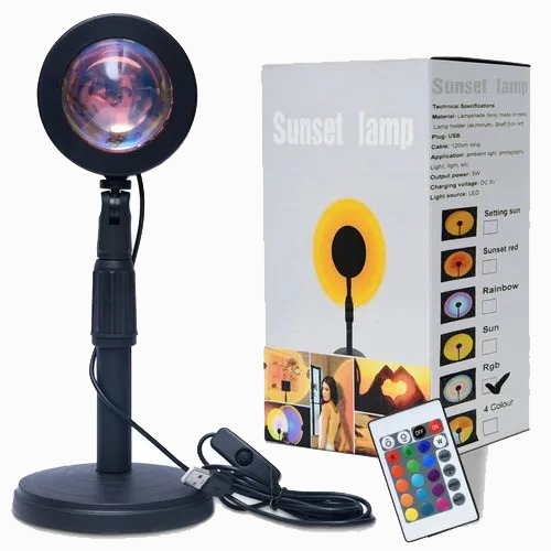 Sunset Lamp 16 Colors Remote control RGB | Mobile Photography ...