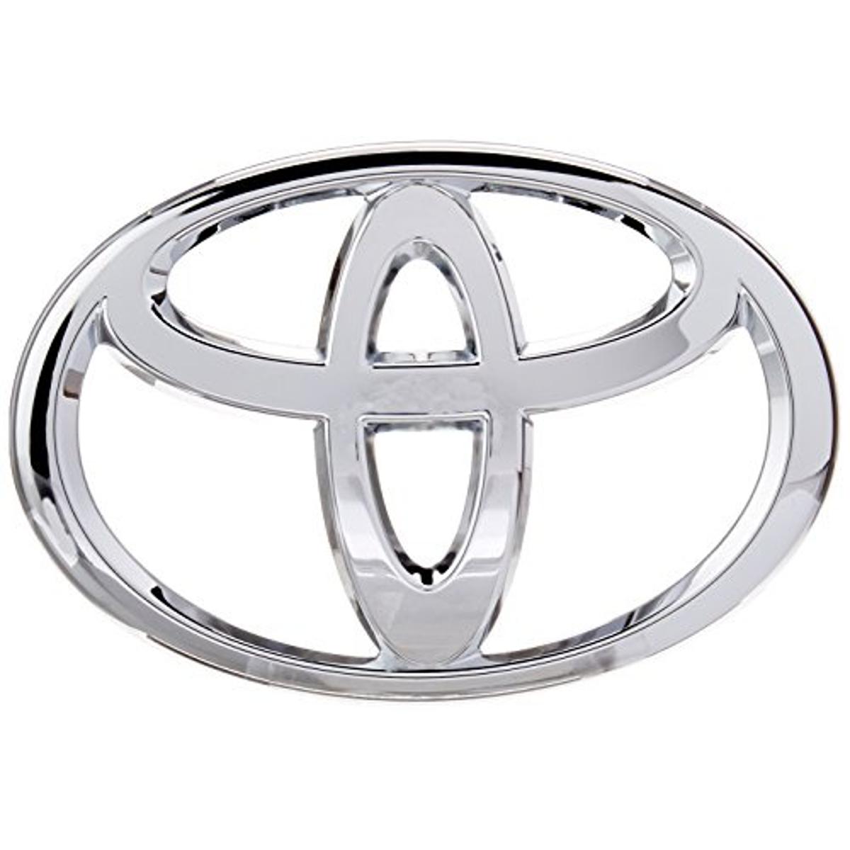 Toyota Vitz Back Chrome Logo 2005-2010 Monogram Emblem | Daraz.pk