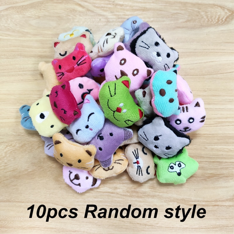 10-30pcs Cute Animal Plush Dolls Rabbit Bear Panda Stuffed Toys Mini ...