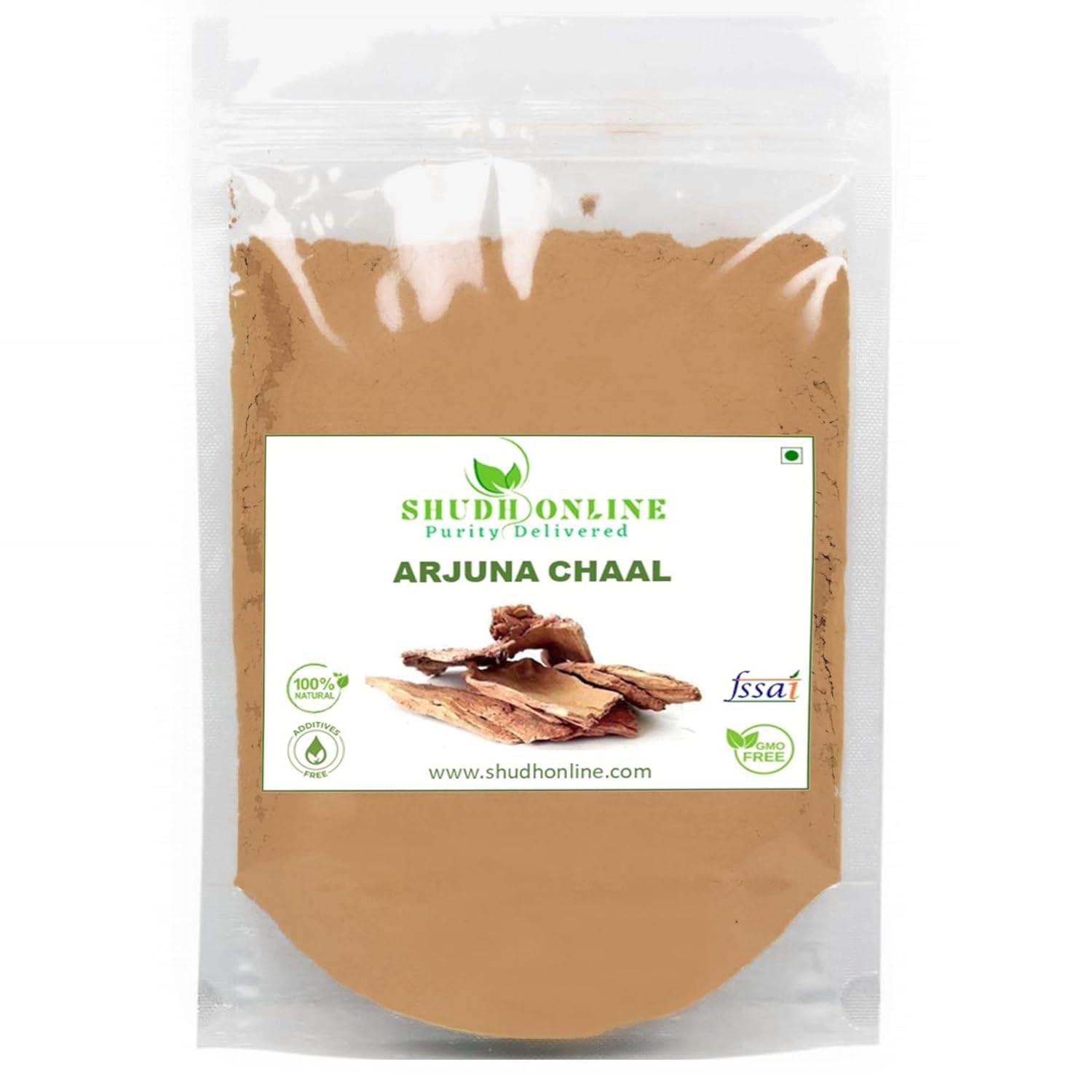 Shudh Online Arjun ki Chaal Powder, Arjuna Bark Powder (100 Grams ...