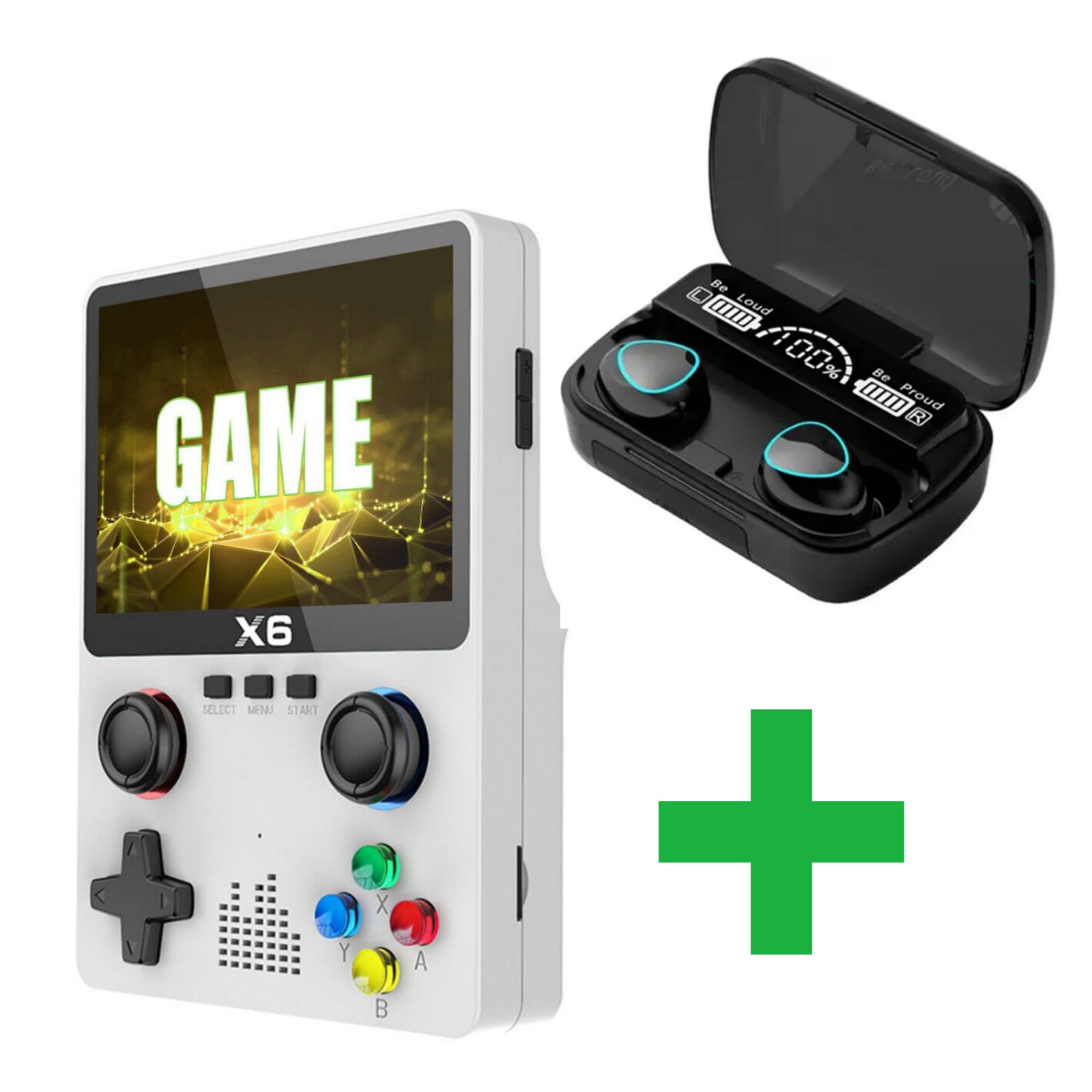 G6| X6 Game box |High-Capacity Battery| TV Connection| HD Large Screen ...