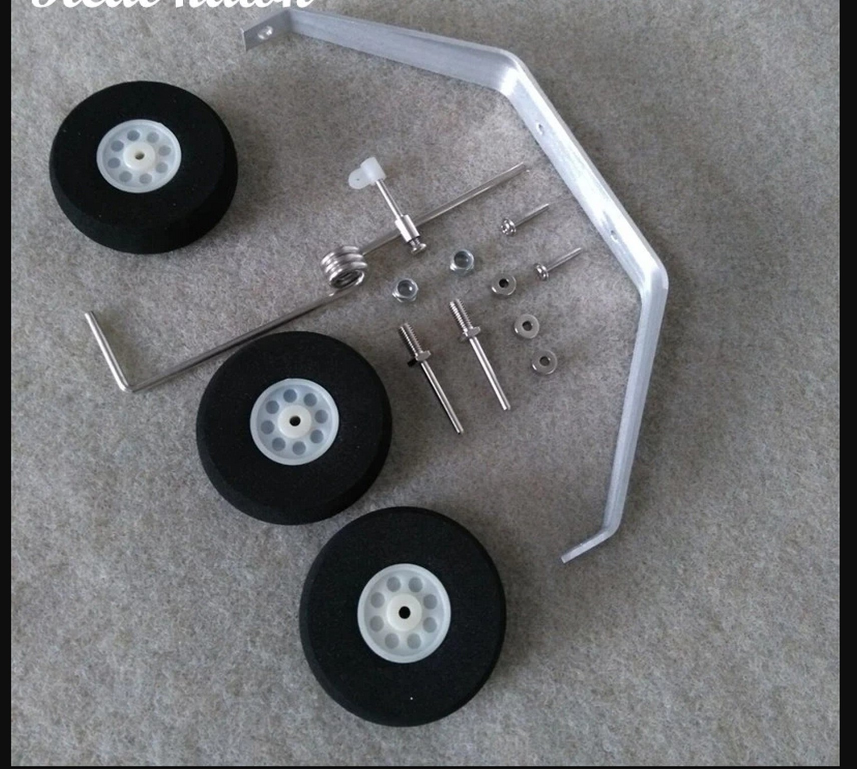 Aluminum Landing Gear Wheel Kit For RC Airplane Replacement | Daraz.pk