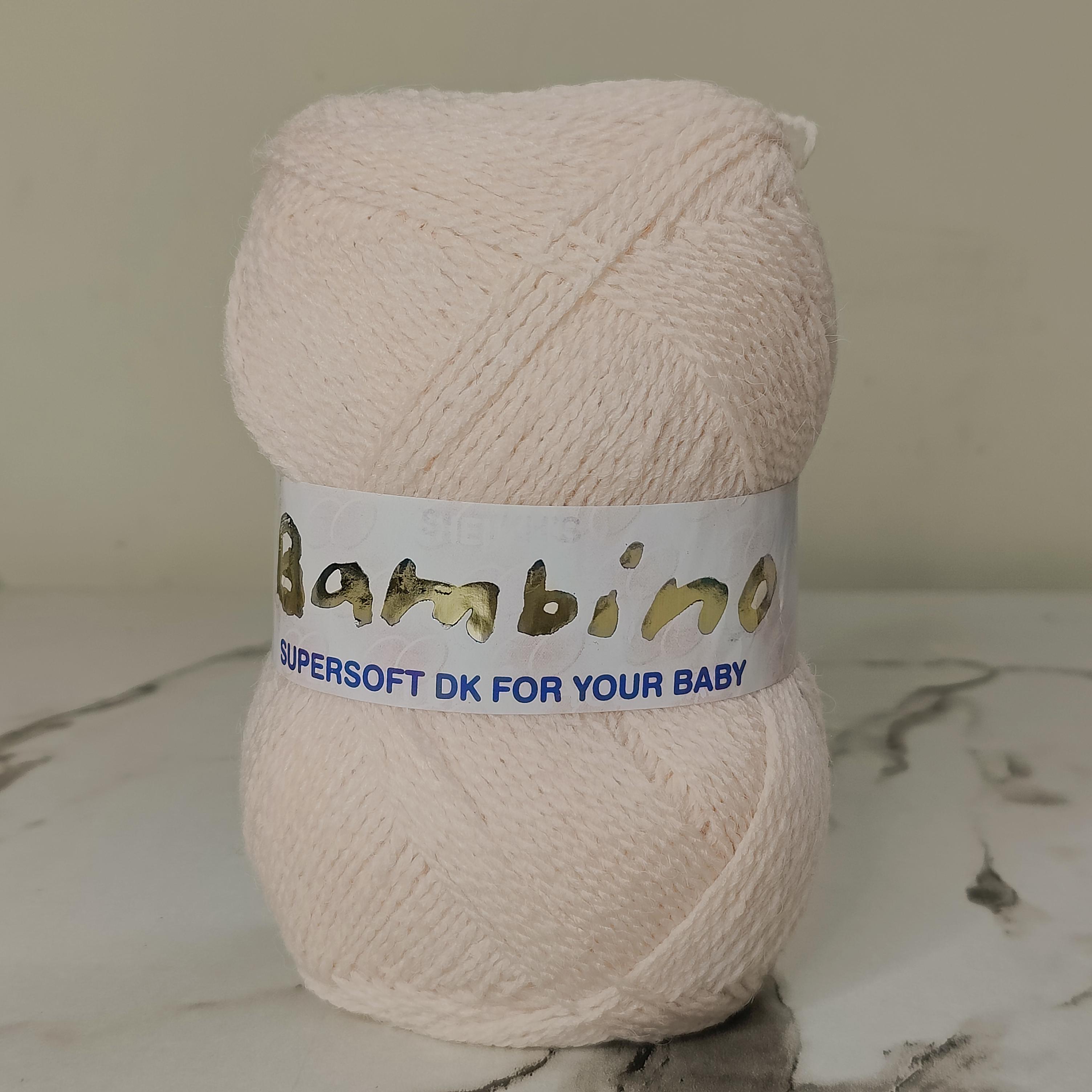 Bambino Super Soft Baby Yarn – 90-100 Grams, Premium Acrylic Knitting ...