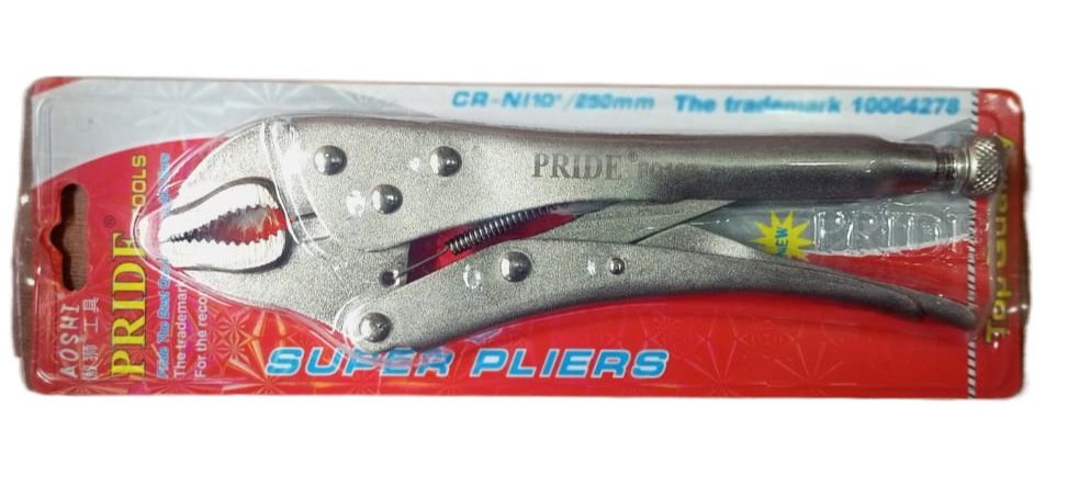 Pride Curved Jaw Locking Plier-Grip Plier 10 Inch | Daraz.pk