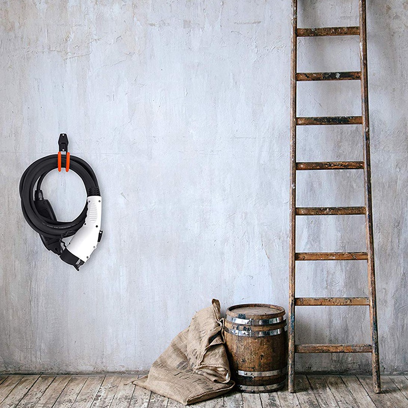 ev charger hooks-1 *cable hooks-Orange & black | Daraz.pk