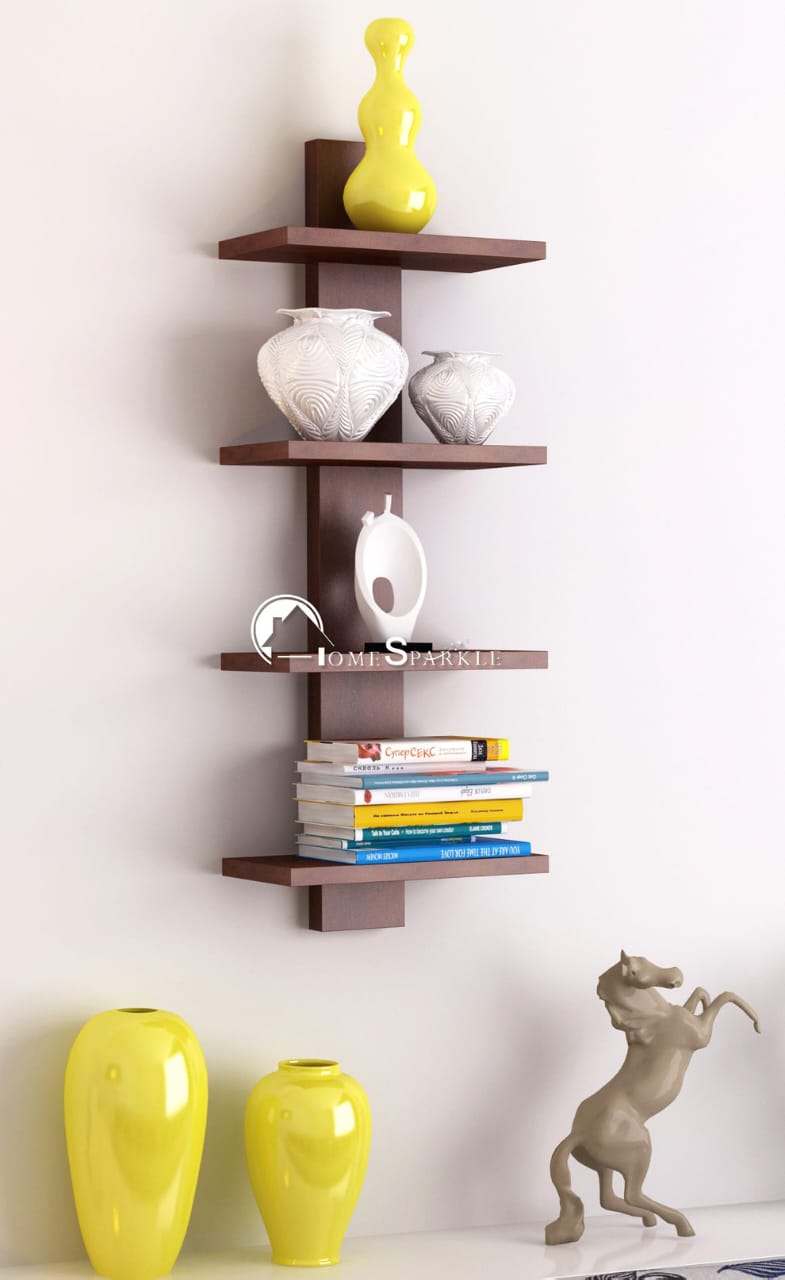 Adorable DIY Wall Mounted Wooden Shelves - Floating Shelves, Book Shelf ...