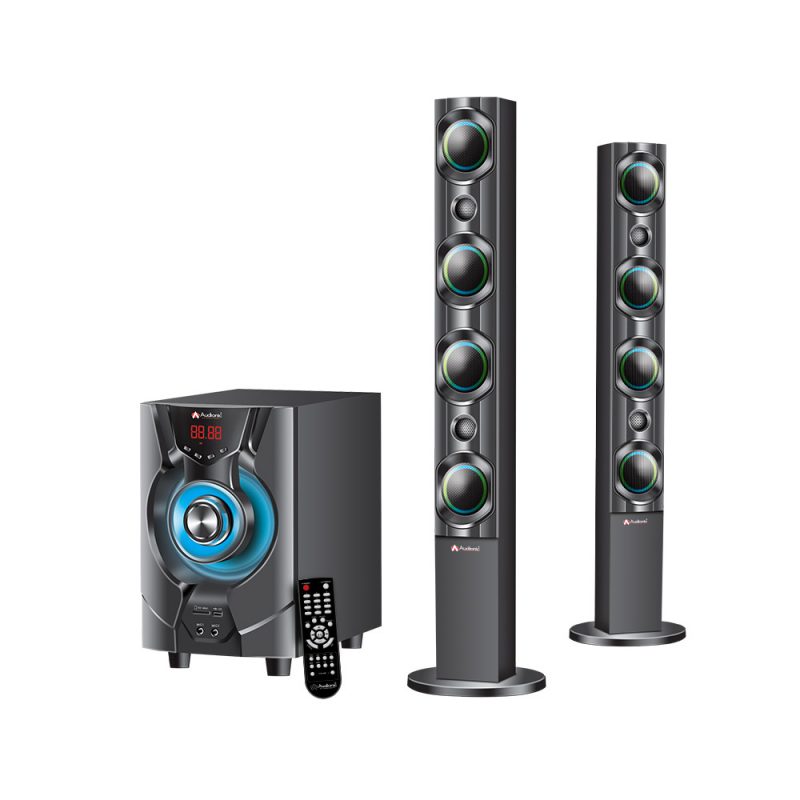 AUDIONIC REBORN RB 110 2.1 CHANNEL SPEAKER HOME THEATER WITH WOOFER ...