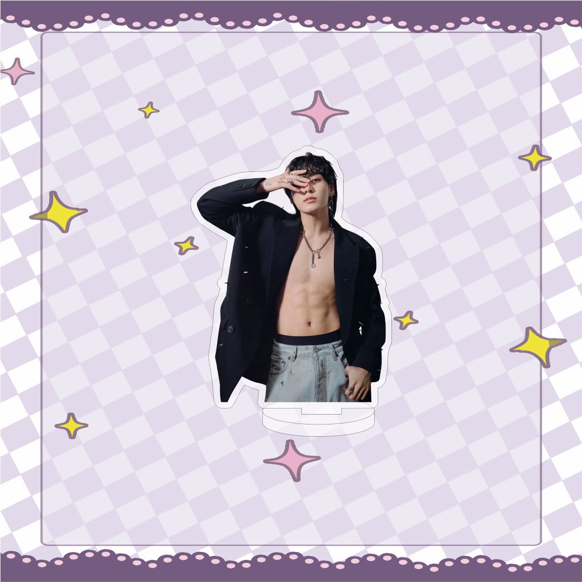 Yuthorite V Kim Taehyung Jung kook Jungkook double-sided acrylic high ...