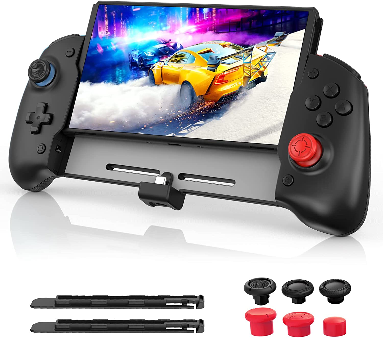 NexiGo Gripcon, Enhanced Switch/Switch OLED Controller for Handheld ...