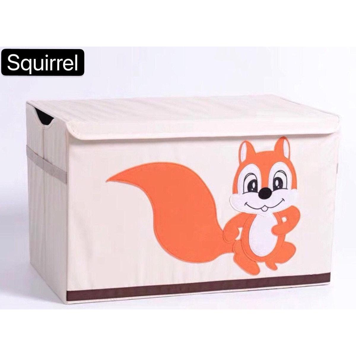 Squirrel Rectangular Foldable Animal Toy Storage Bins/Box/Chest ...