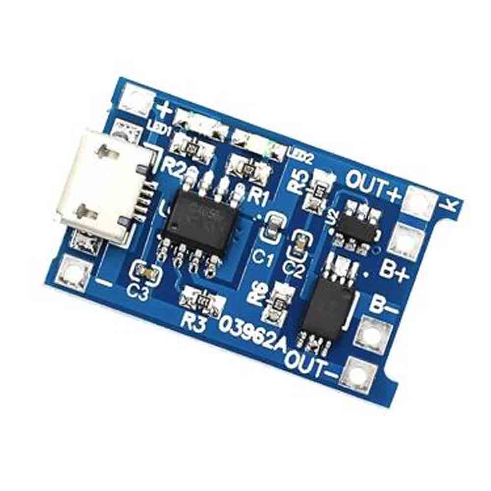 10pcs Type-c/Micro/Mini USB 5V 1A 18650 TP4056 Lithium Battery Charger ...