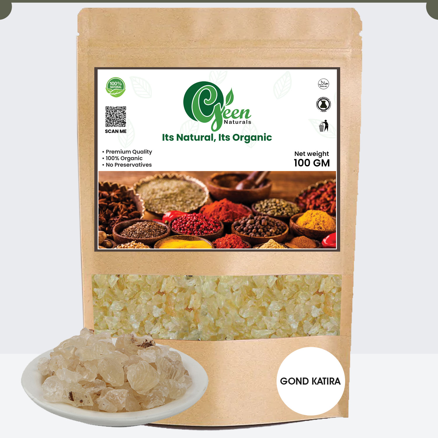 Gond Katira | Gondh Katera \ kateera 100 Grams | Daraz.pk