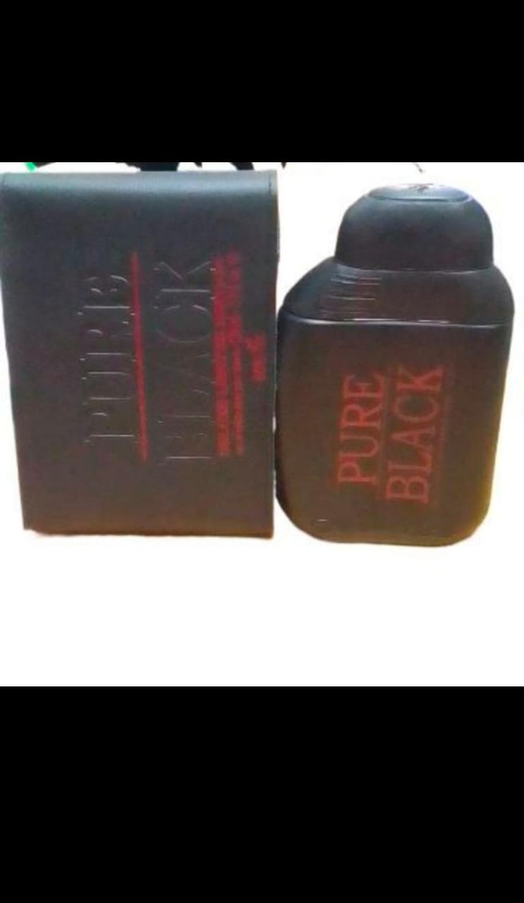 PURE BLACK PERFUME FOR MEN | Daraz.pk