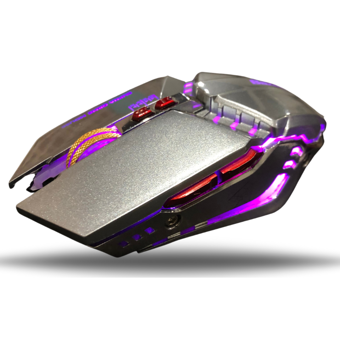 Light breathing high quality gaming mouse 3200 dpi with 6 programmable ...