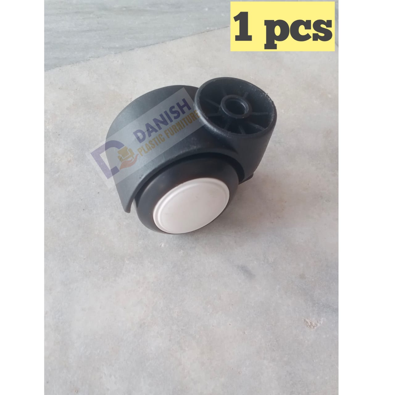 wheel / caster - 1 piece- for all kinds of revolving chairs | Daraz.pk
