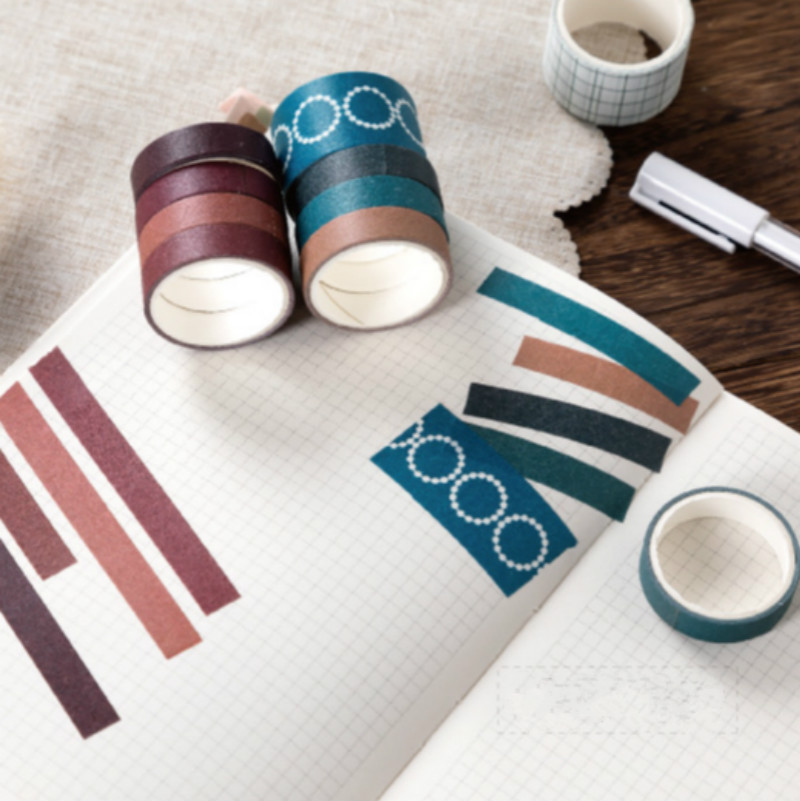 RHS Online 10 Rolls Masking Tape Set Vintage Basis Merry Christmas ...