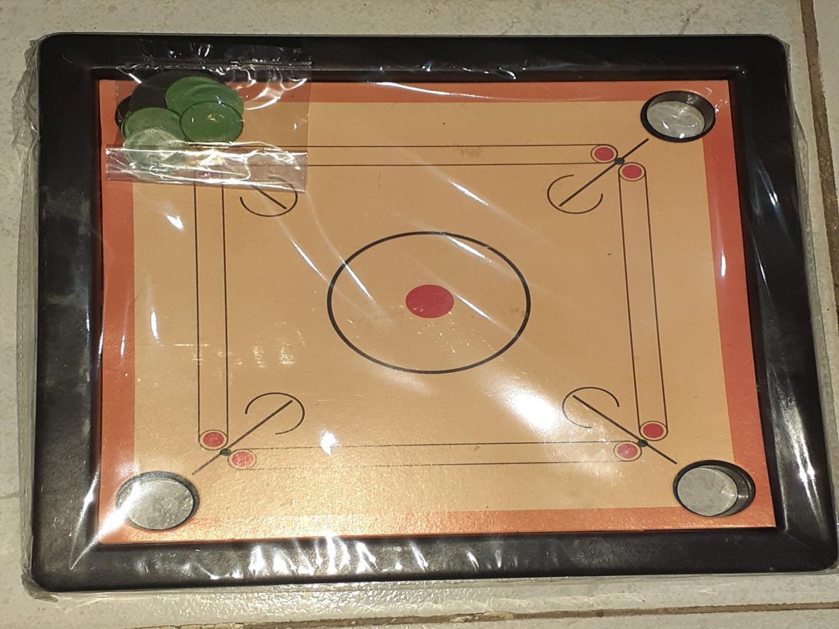 Mini Carrom Board For Kids- 10 inches-BY HK DEALER | Daraz.pk