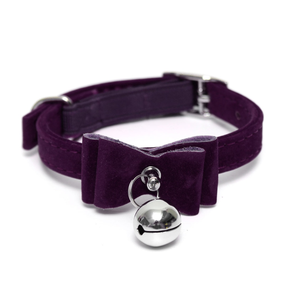 Panda Online Puppy Pet Collar Kitten Velvet Fashion Cat Safety Bowtie ...