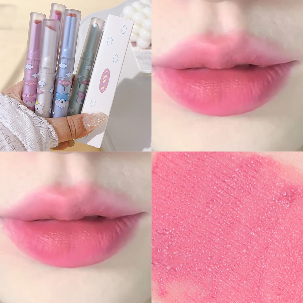 Silky Smooth Heart Shape Lipstick Pen Matte Lip Gloss Waterproof Long ...