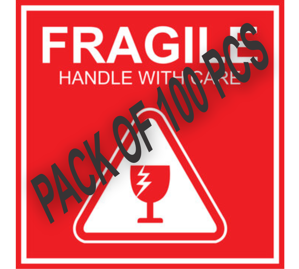Handle With Care Fragile Stickers for Sensitive Products-pack of ...