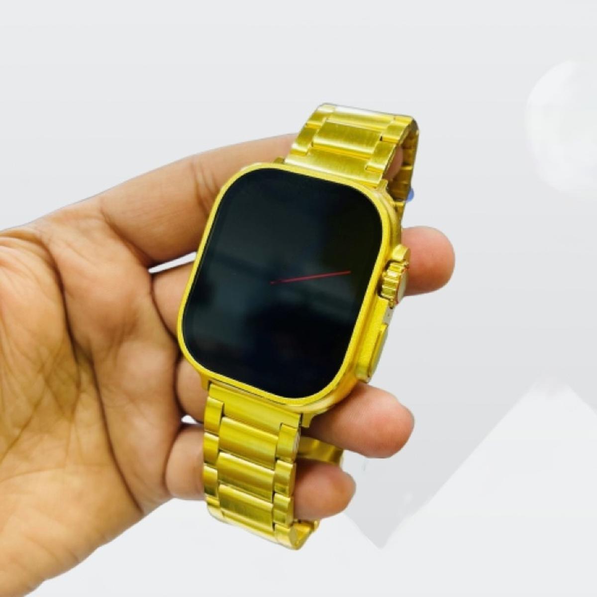 G9 Ultra pro Smartwatch | Golden Edition | Bluetooth Calling Smart ...