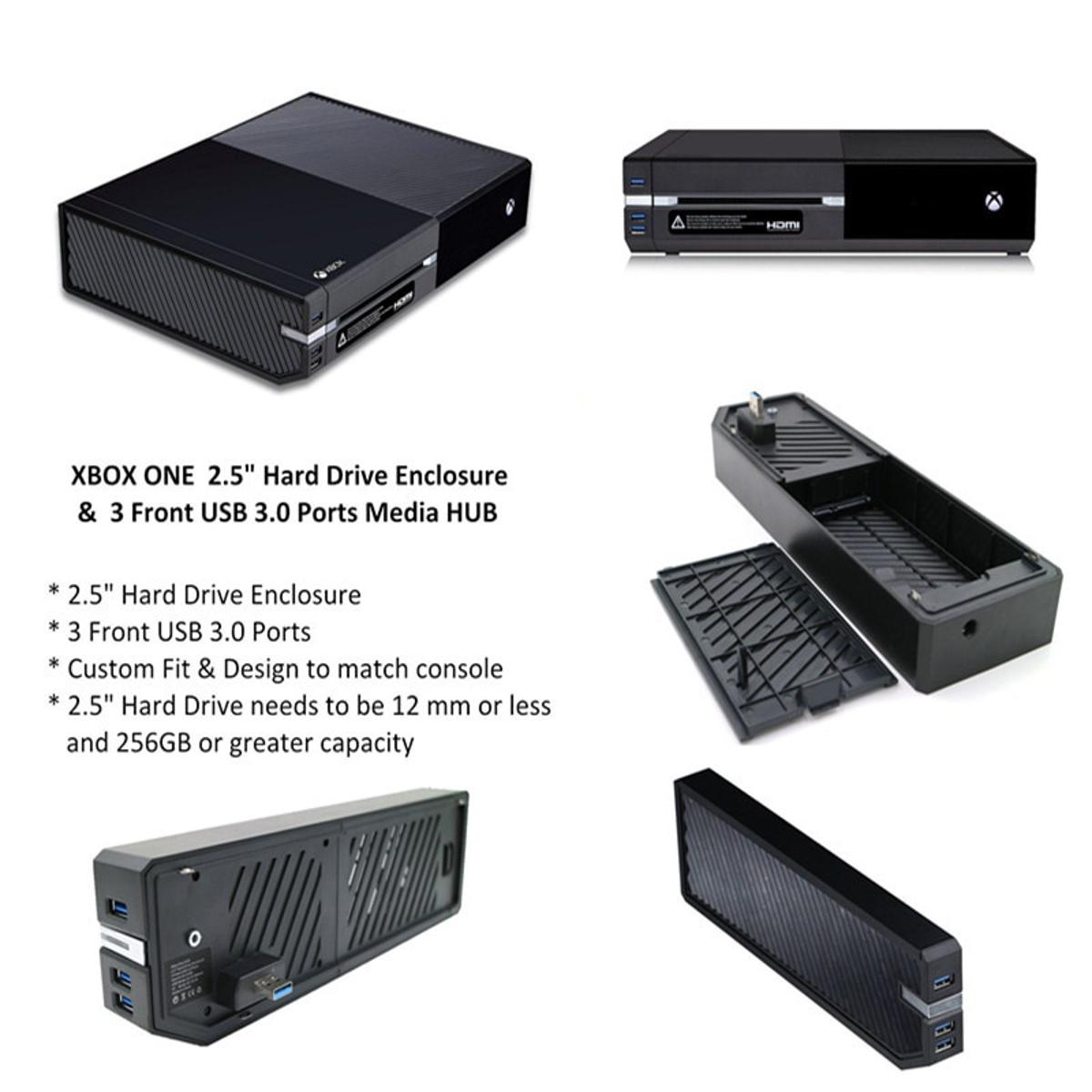 Xbox One External Hard Drive Case 2 Front Usb 30 Ports External Box