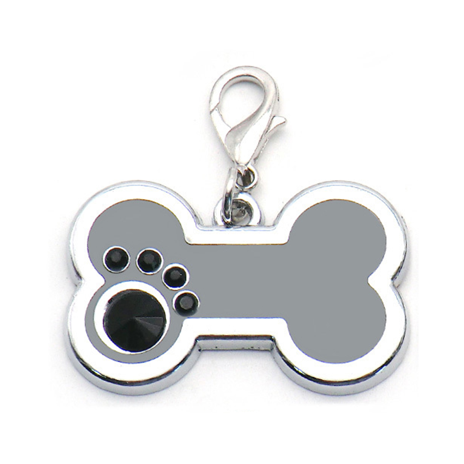 Dog Tag Bone Shape Pet Metal ID Tag | Daraz.pk