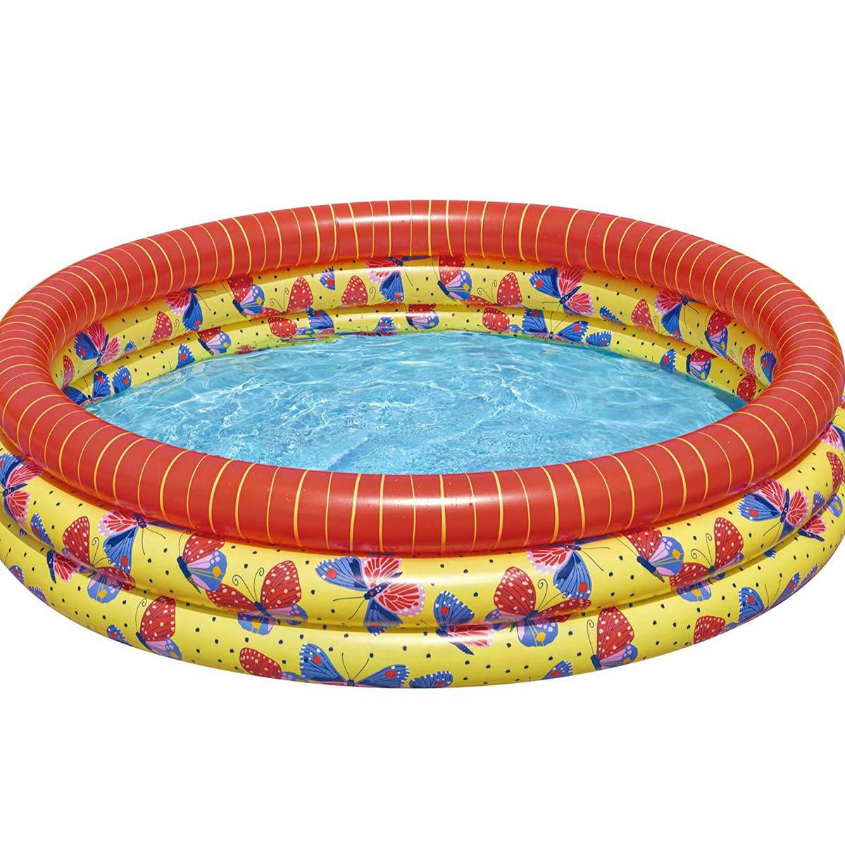BESTWAY 51202 - Bestway Play Paddling Pool | Butterfly Inflatable Kids ...