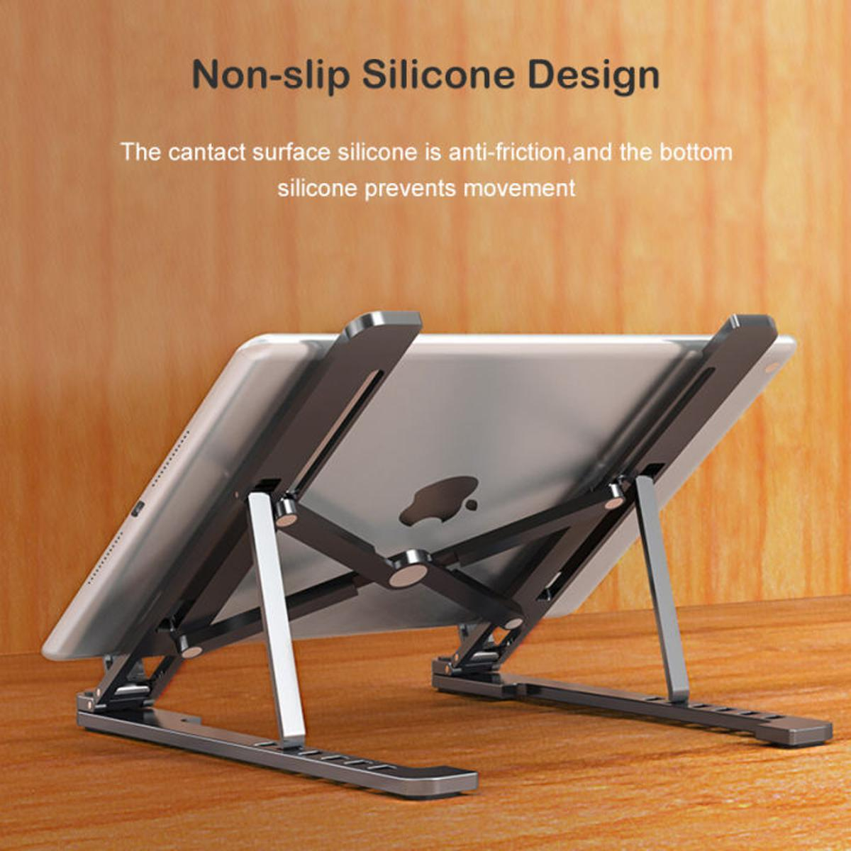 MiniBorn Laptop Stands Foldable Laptops Stand Portable 10-Level Height ...