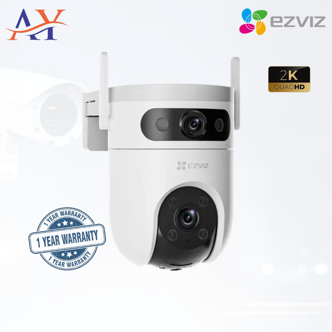 Ezviz H9c Dual 2K Dual-Lens Pan & Tilt Smart Home Wi-Fi Camera | Daraz.pk