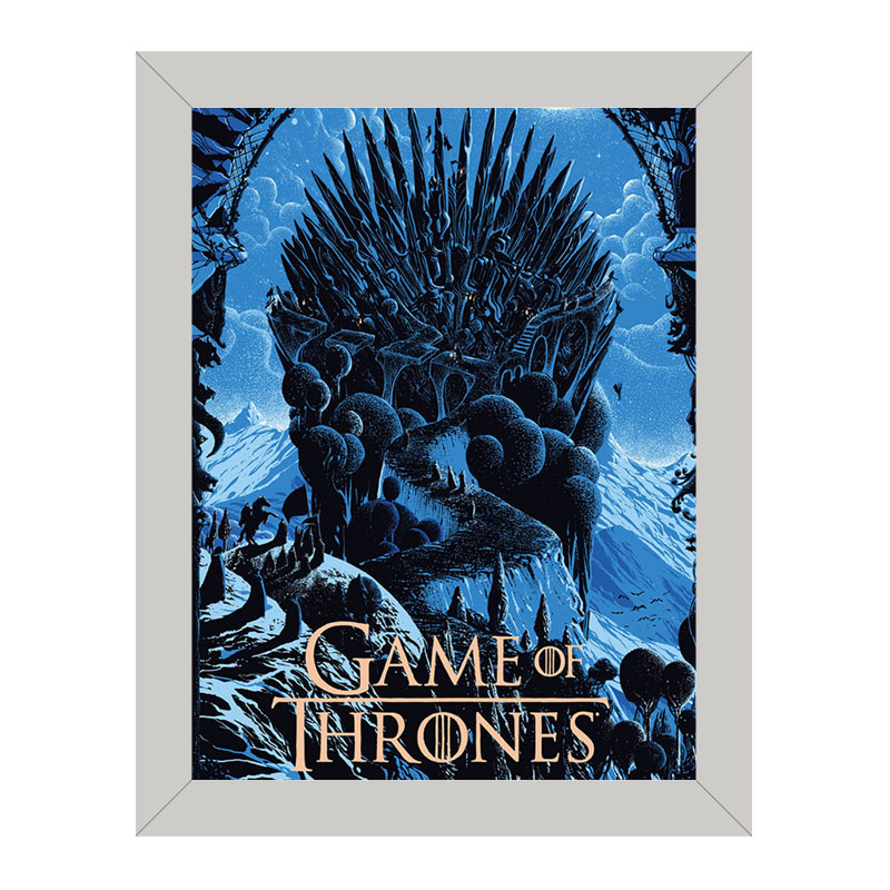 Game Of Thrones Themed TV Show Wall Art Frame For Office and Home Decor ...
