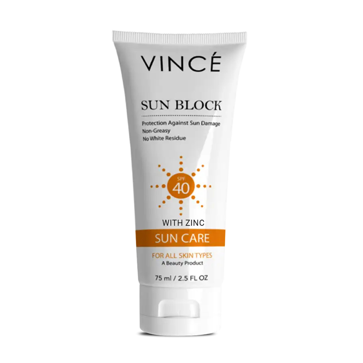 Vince Sunblock SPF 40 Sun Care - 75 ml | Daraz.pk