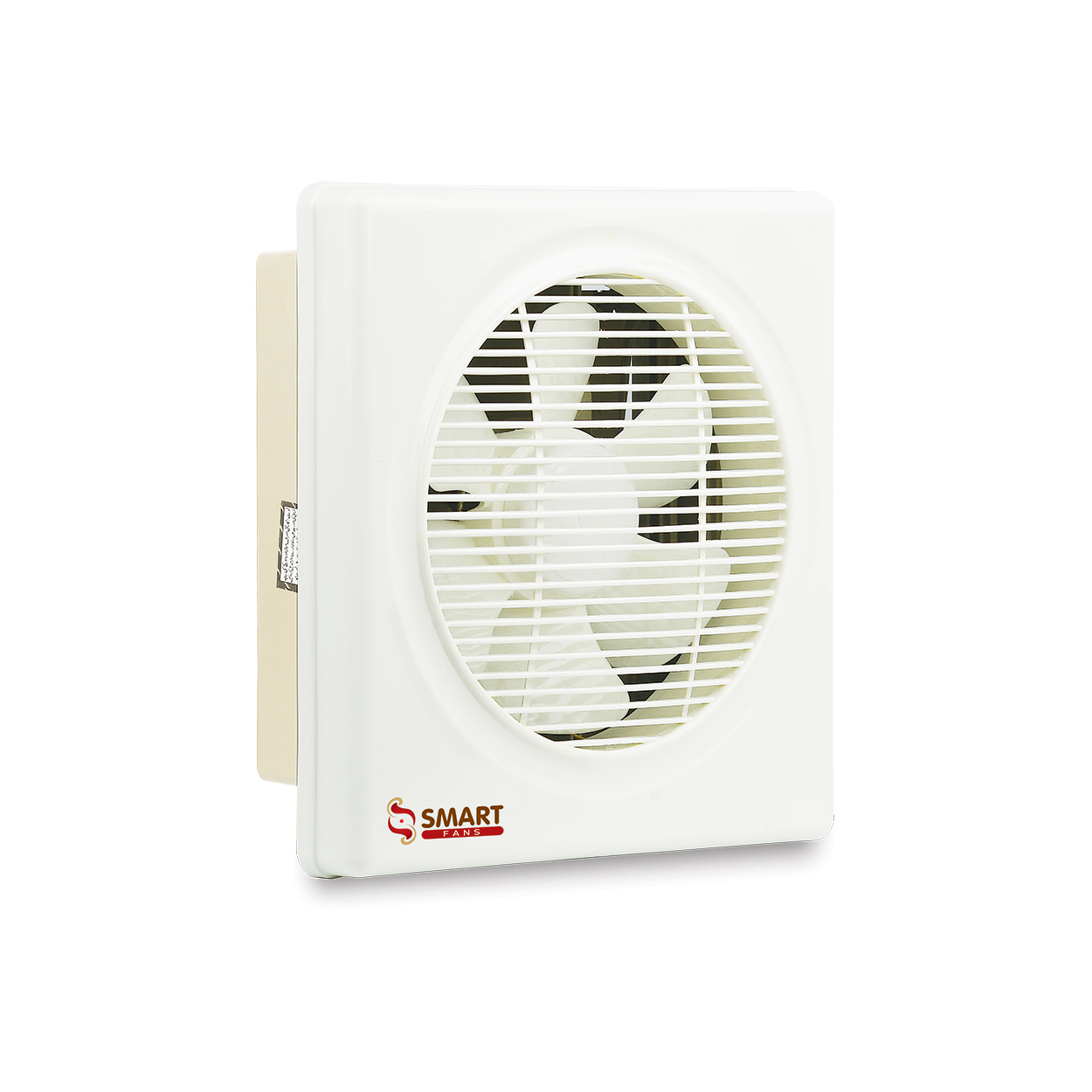 Smart Fans "Super" Model 12" Wall Exhaust Fan Dual Action Plastic-Off ...