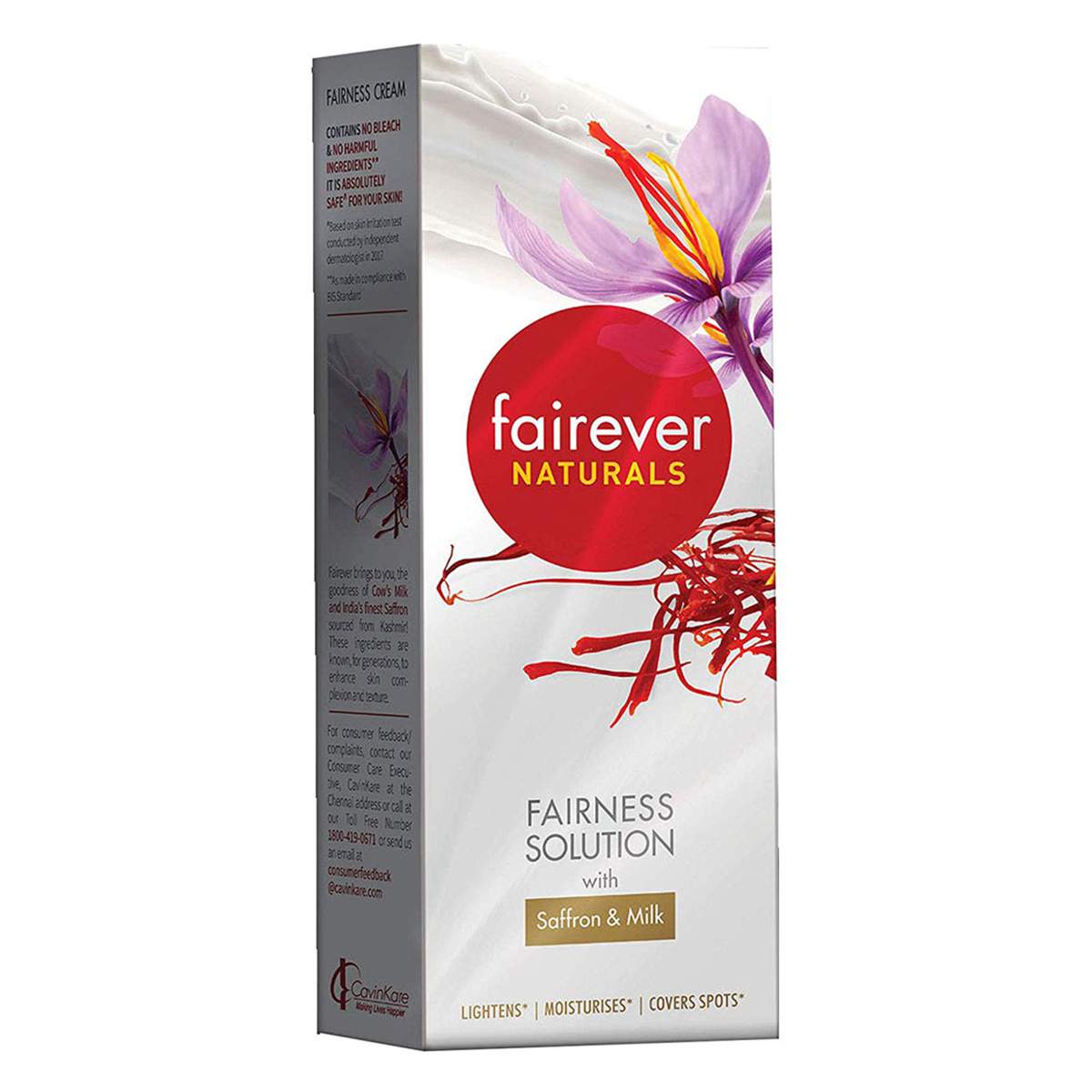 Fair Ever Natural Fairness Solution Cream - with Saffron and Milk ...