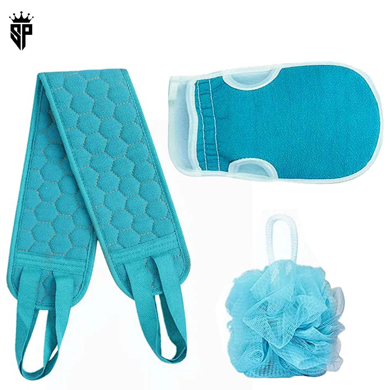SP High Quality Back Cleaning Shower Strap, Silicone Back Scrubber Soft ...