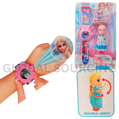 Spiderman Projector Light Watch for Kids With Hero Doll Boys & Girls ...