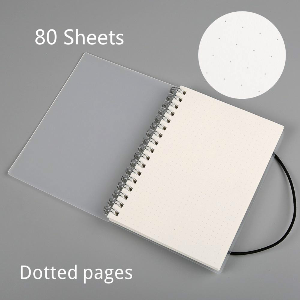 Sweet Journal A6 80 Sheets 4 Page Types Spiral Book Coil Notebook ...