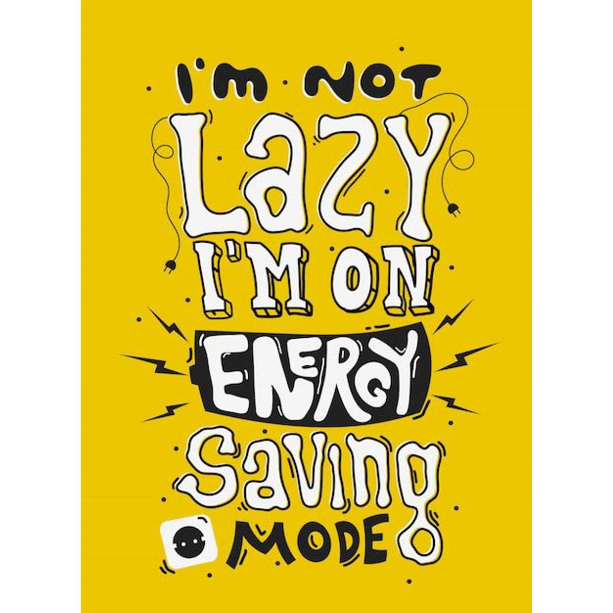 Energy Saving Mode Sticker - 3 inch x 2 inch | Daraz.pk