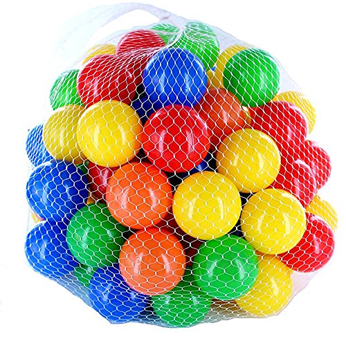 Plastic Balls for Kids Without Edges (Multicolor) - 50 Pcs | Daraz.pk
