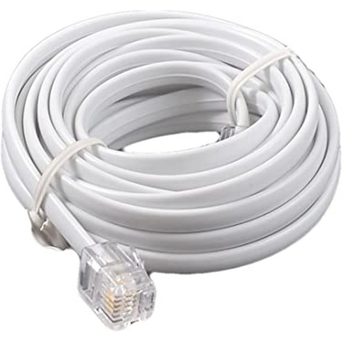 Landline Telephone Set Cable RJ-11 20 Meter Length | Daraz.pk