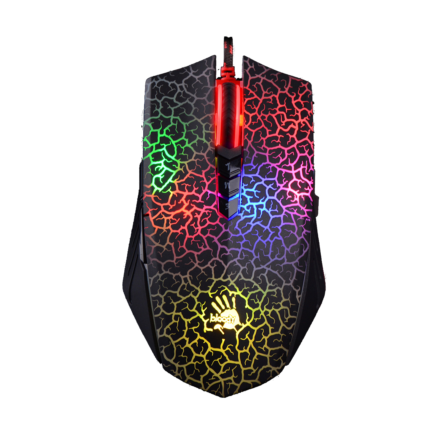 Bloody A70 Light Strike Gaming Mouse - 6200 CPI - Ultra Core Activated - 1000Hz Report Rate ...