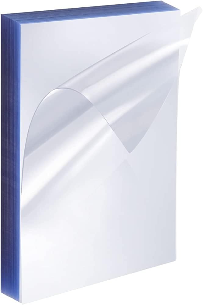 A4 Plastic PVC Binding Clear Sheets Thick 18 Micron | Daraz.pk