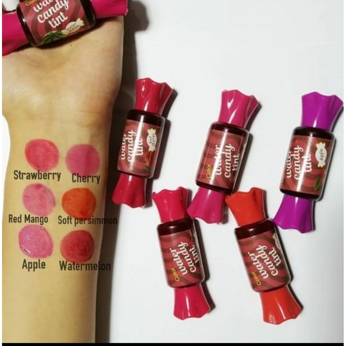 Pack of 6 Water Candy Lip Tint | Daraz.pk
